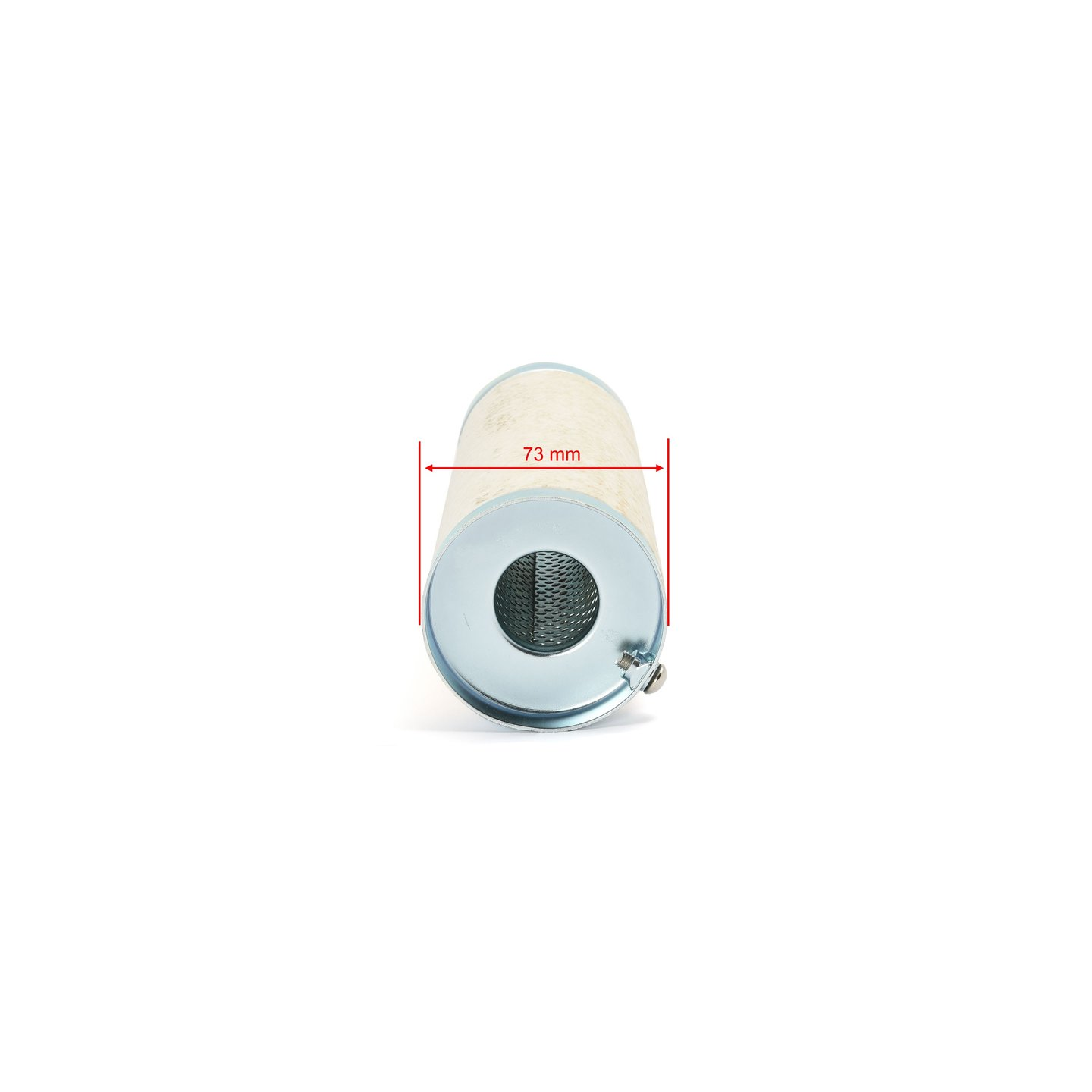 Pipe Baffle 72 x 207 mm Upgrade for 3" pipes